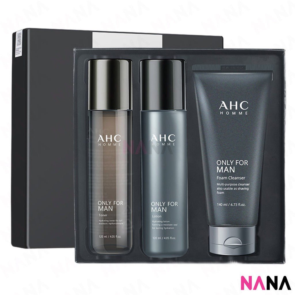 AHC Homme Only For Man Skin Care Set 3 items – NANA MALL