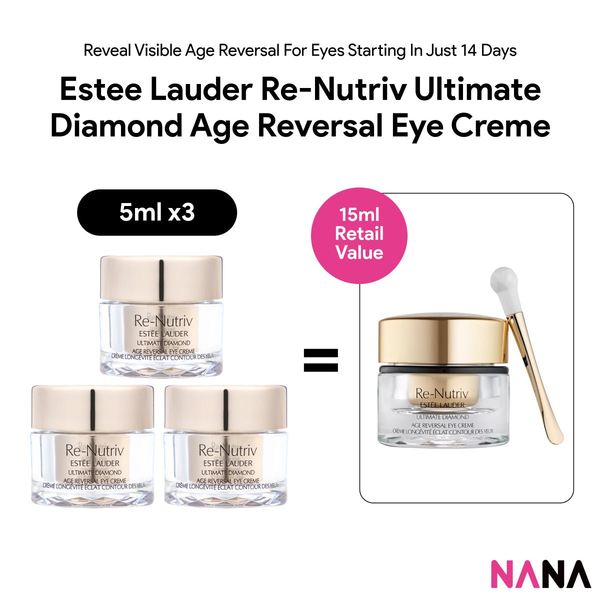 Estee Lauder Re-Nutriv Ultimate Diamond Transformative Energy Eye Cre ...