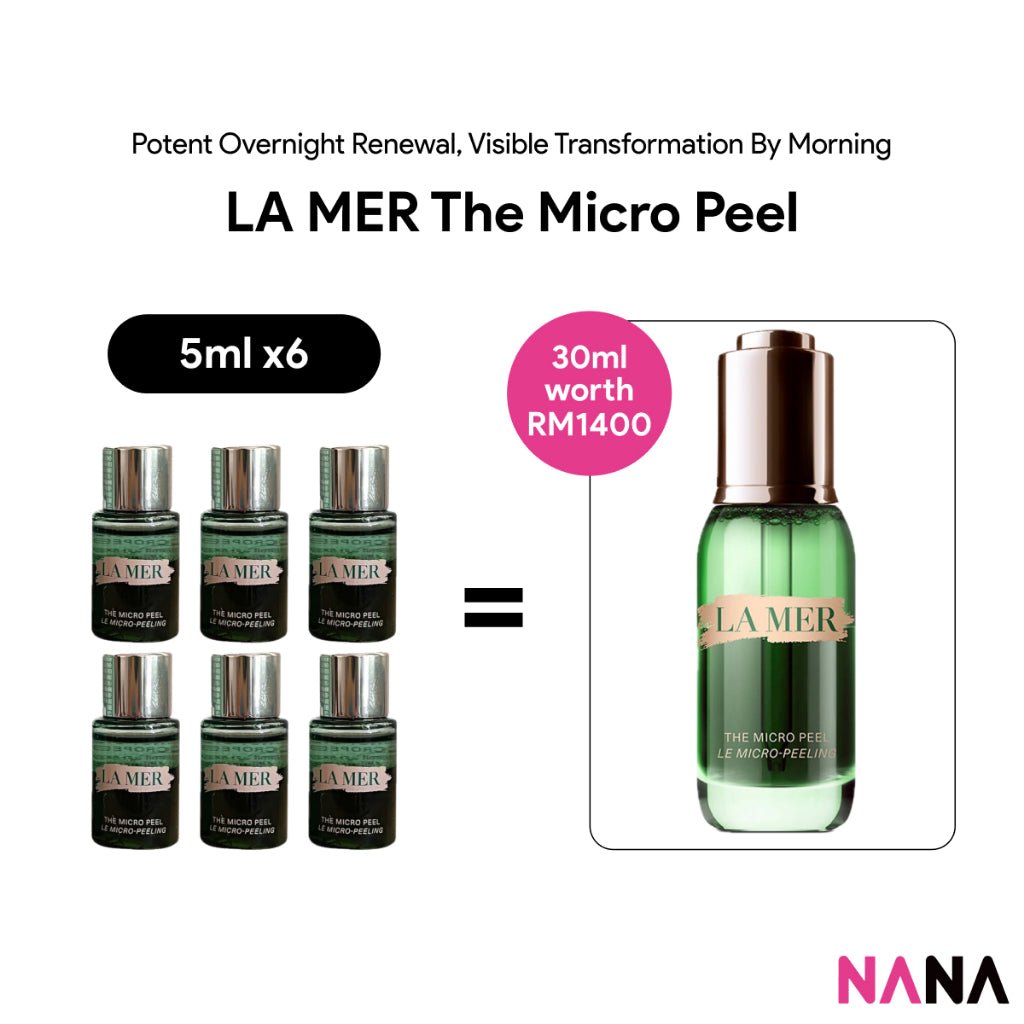 LA MER The Micro Peel Sample Pack (5ml x 6/4/2) – NANA MALL