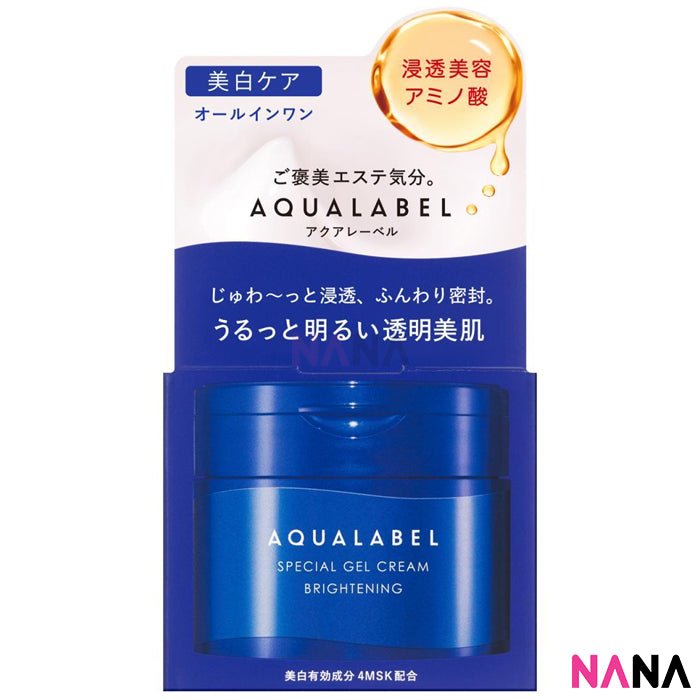 Shiseido Aqua Label Special Gel Cream - Brightening – NANA MALL