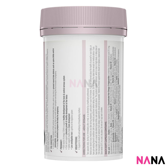 Swisse Ultinatal Pre-Conception & Pregnancy Multivitamin – NANA MALL