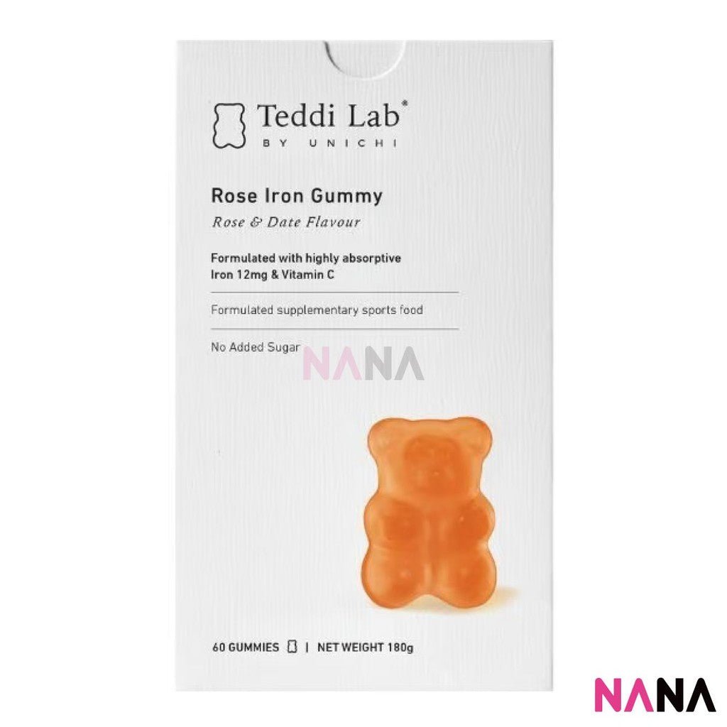 Unichi Teddi Lab Rose Iron Gummy - Rose & Date Flavour – NANA MALL