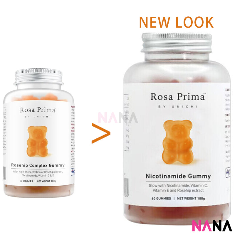 Unichi Nicotinamide Gummy 60 Gummies - Rosehip Flavour – NANA MALL