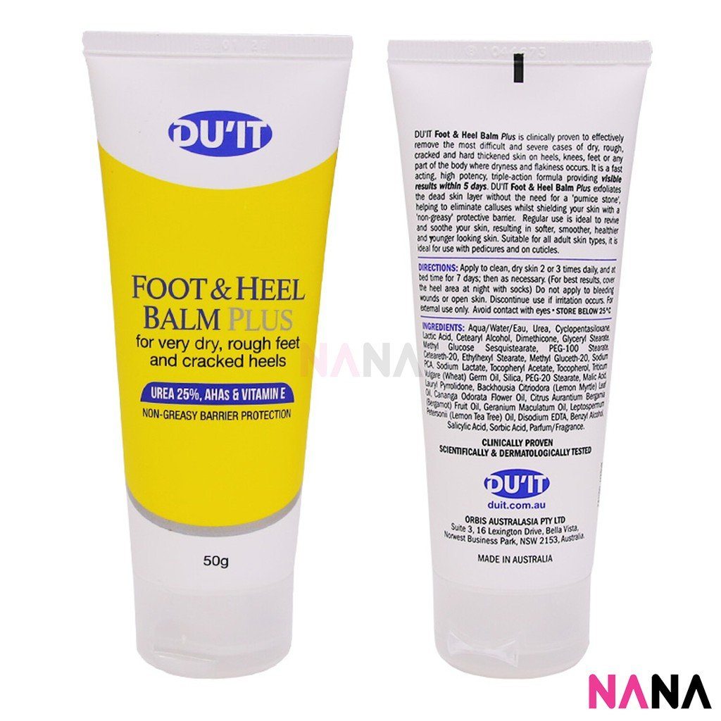 DU'IT Foot & Heel Balm Plus for Dry, Cracked Heels – NANA MALL