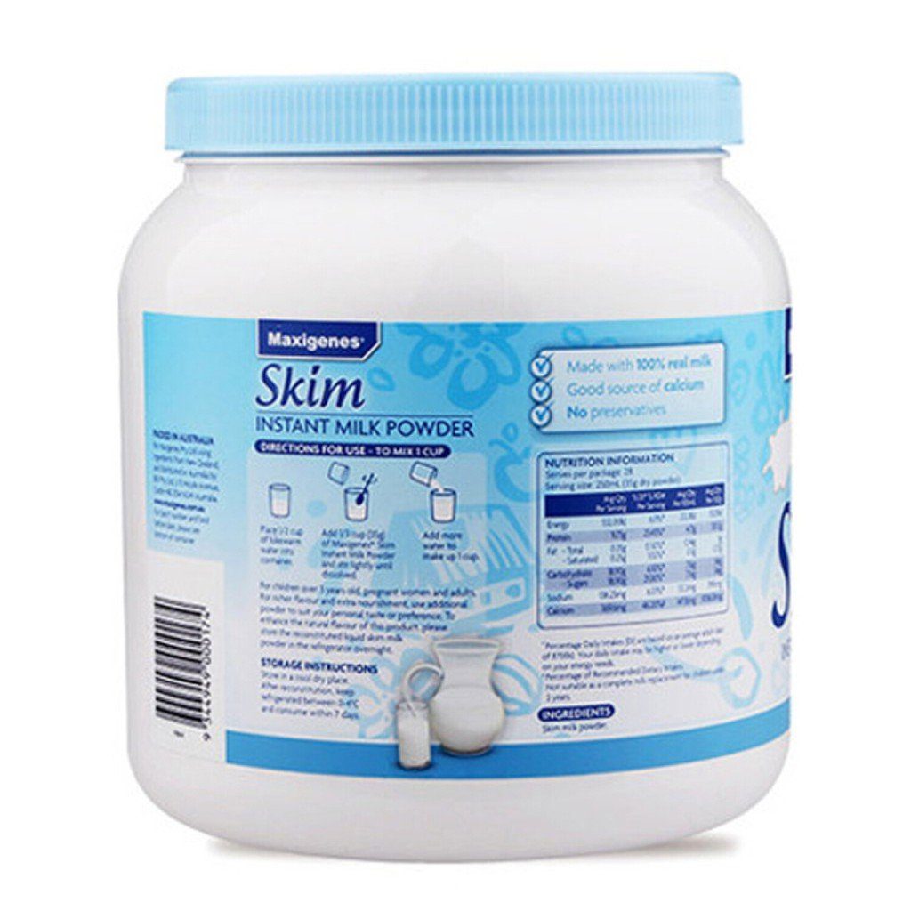Maxigenes Skim Instant Milk Powder 1kg
