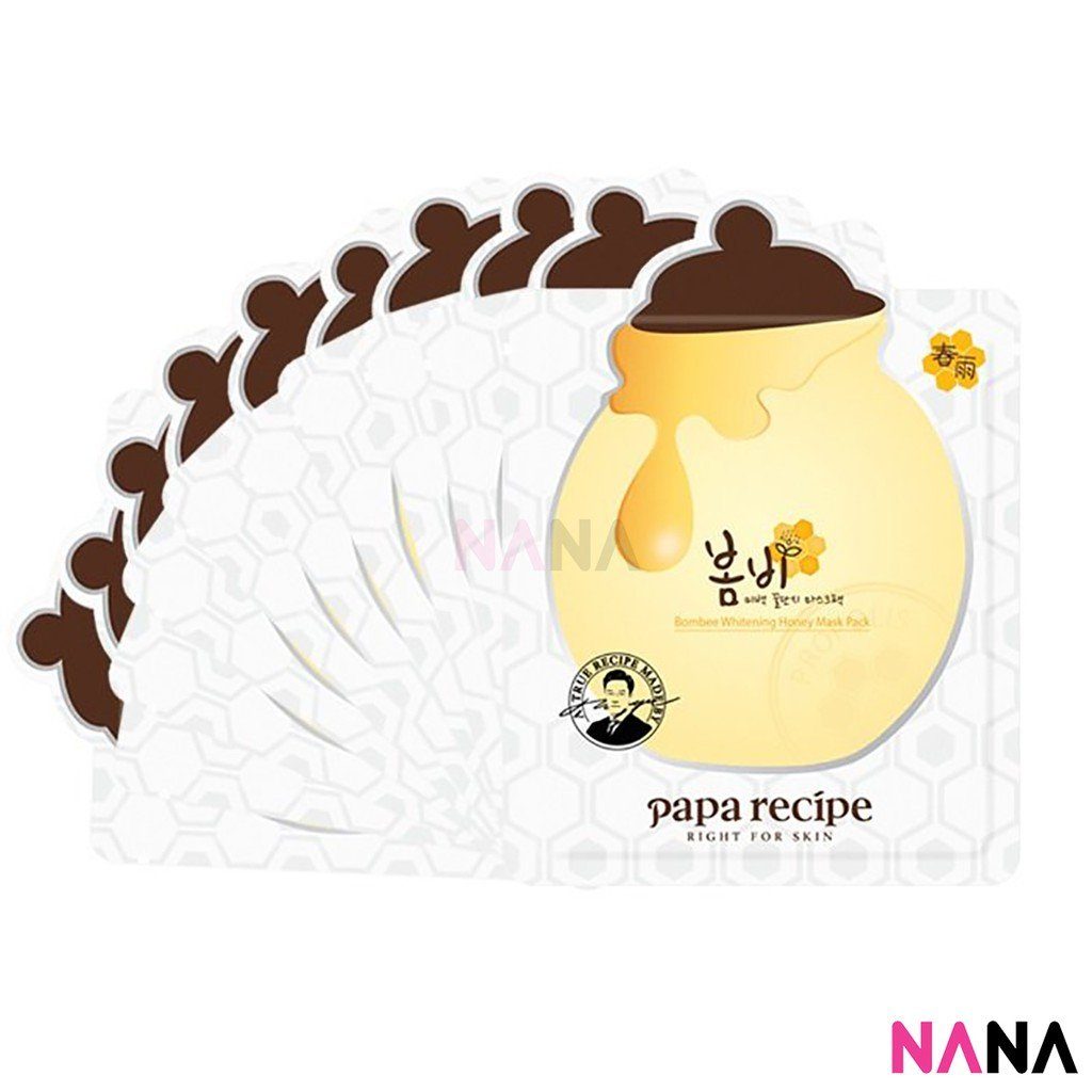 PAPA RECIPE Bombee Whitening Honey Mask Pack (10 Sheets) – NANA MALL