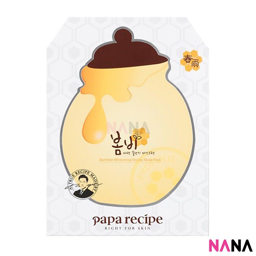 PAPA RECIPE Bombee Whitening Honey Mask Pack (10 Sheets) – NANA MALL