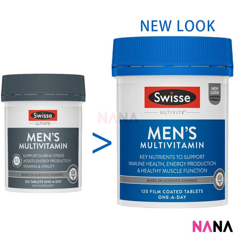 Swisse Men's Ultivite Multivitamin 120 Tablets – NANA MALL