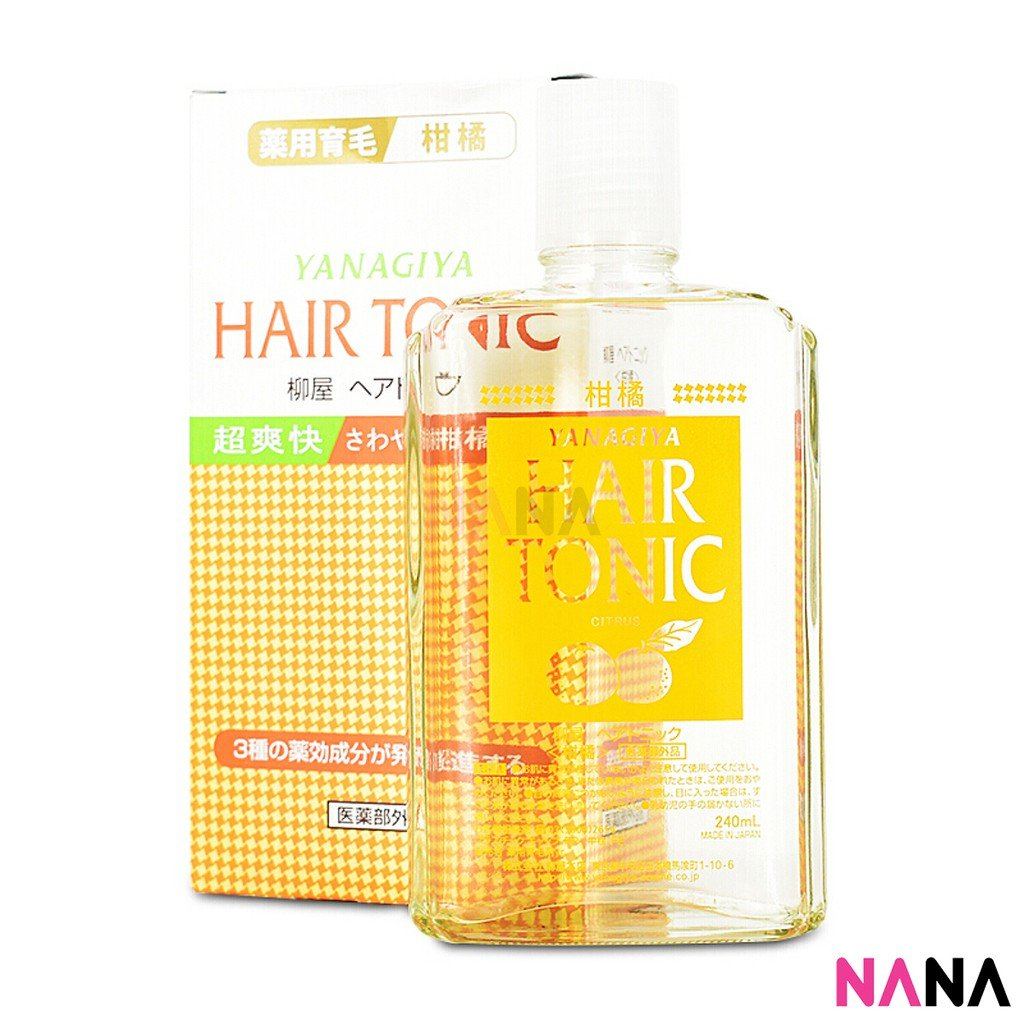 YANAGIYA Hair Medicated Growth Tonic Citrus 240ml – NANA MALL