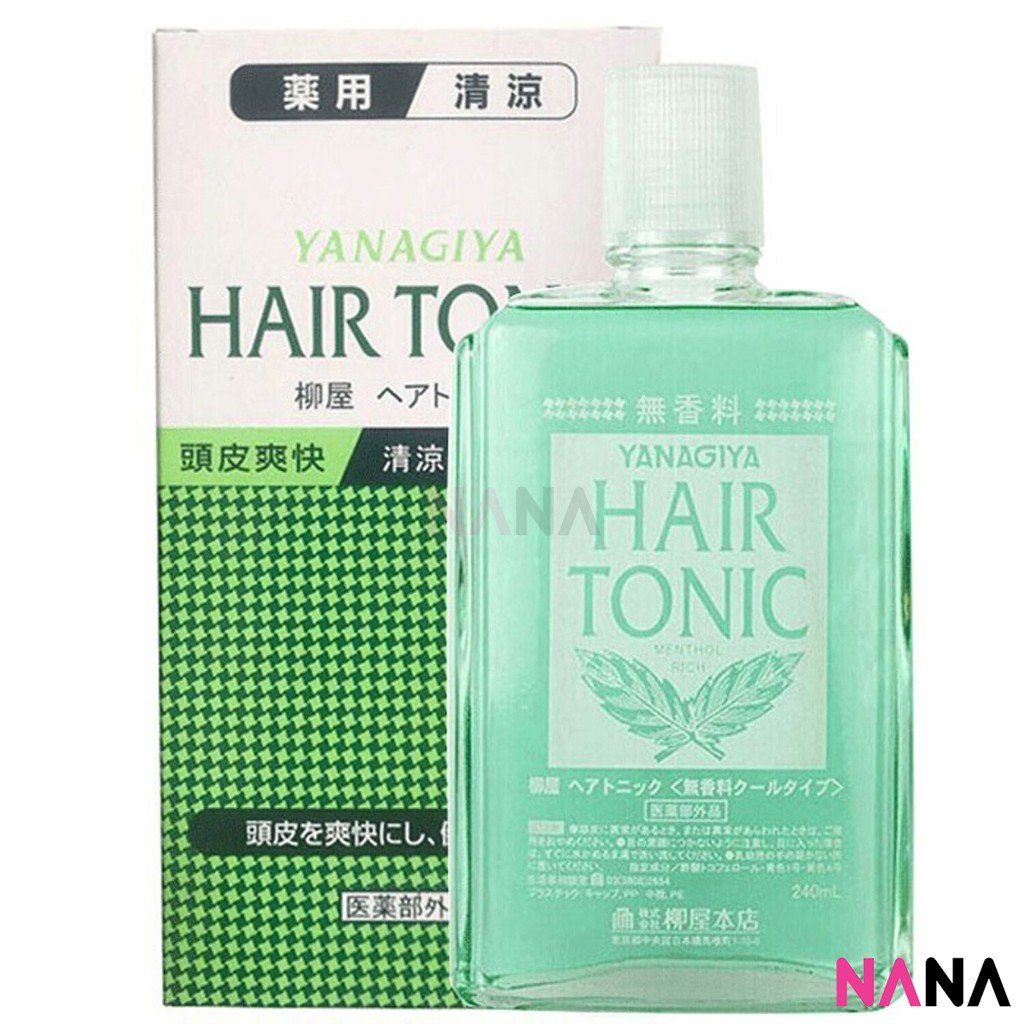 YANAGIYA 헤어 토닉 (상쾌하고 무향) 240ml – NANA MALL